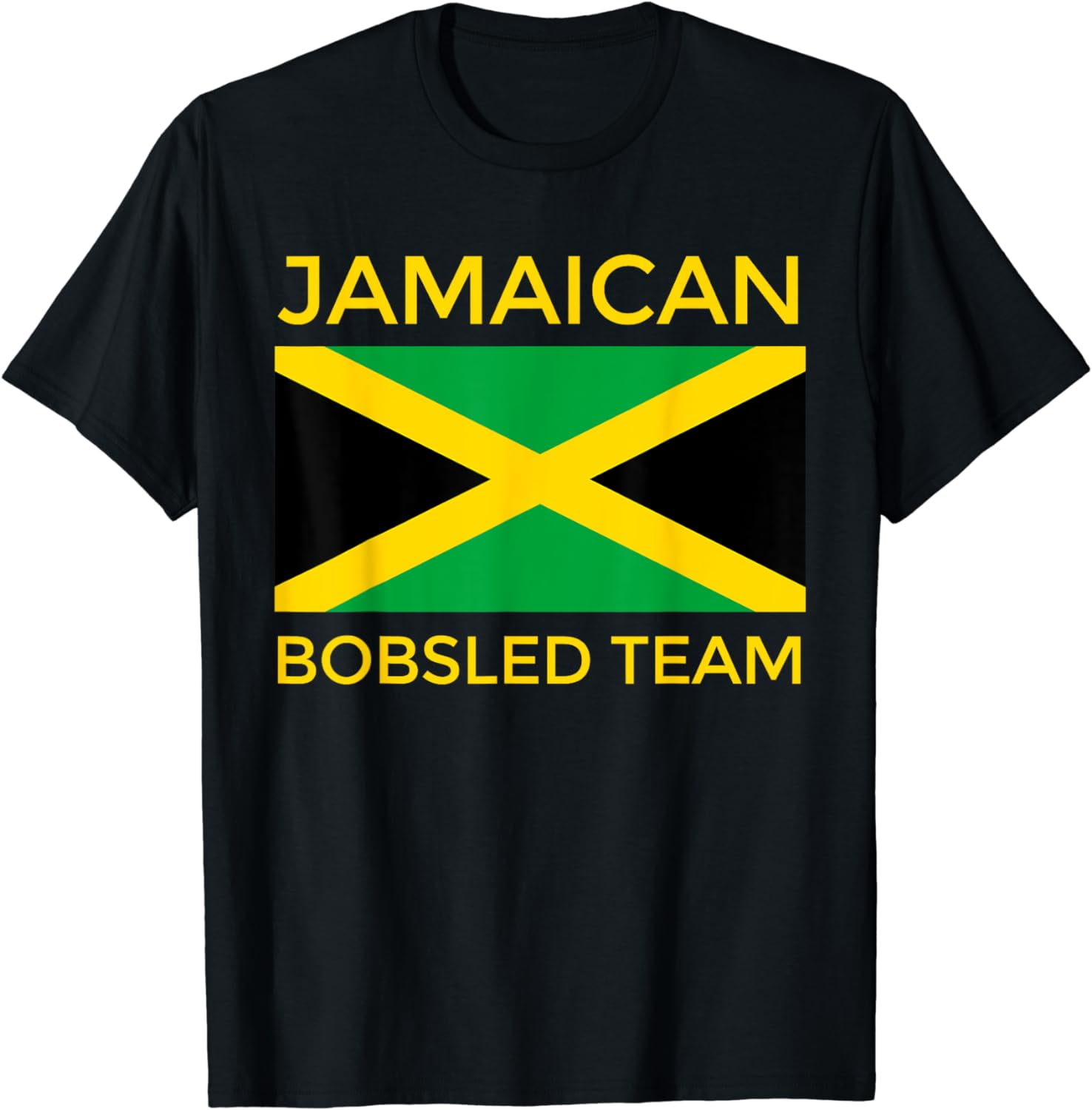 Jamaican Bobsled Team Shirt - Jamaican Flag Bobsled T-Shirt - Walmart.com