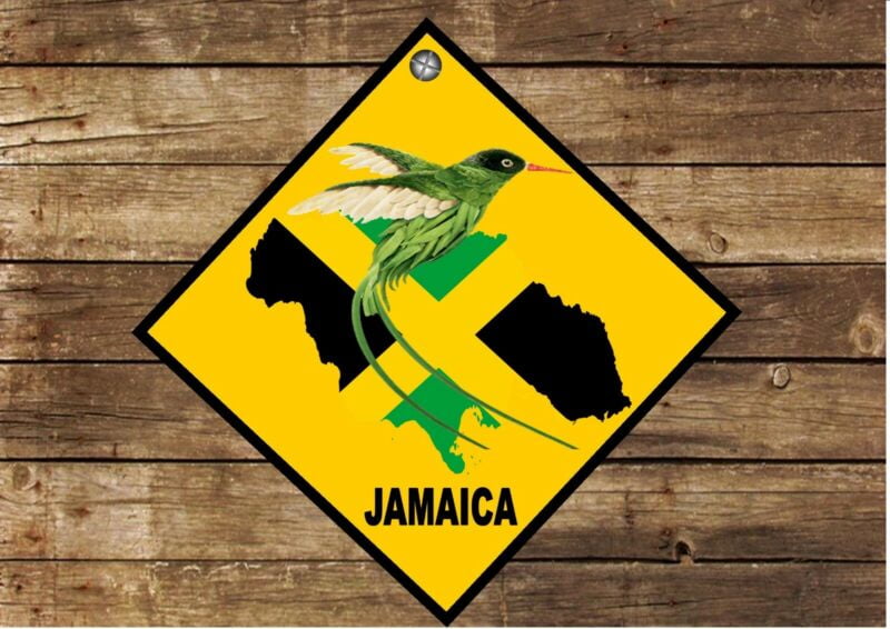 Jamaican Hanging Wall Plaque Sign Jamaica Sign Man Cave Sign Size: 8 ...