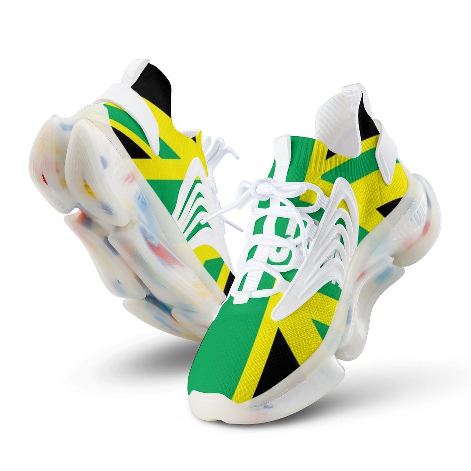 Jamaican, Jamaica Walking Shoes for Men Woman Lightweight Tennis ...