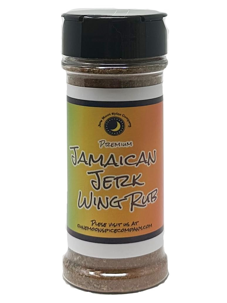 Jamaican Jerk Chicken Wing DMF15 Seasoning Dry Rub | Low Sugar ...