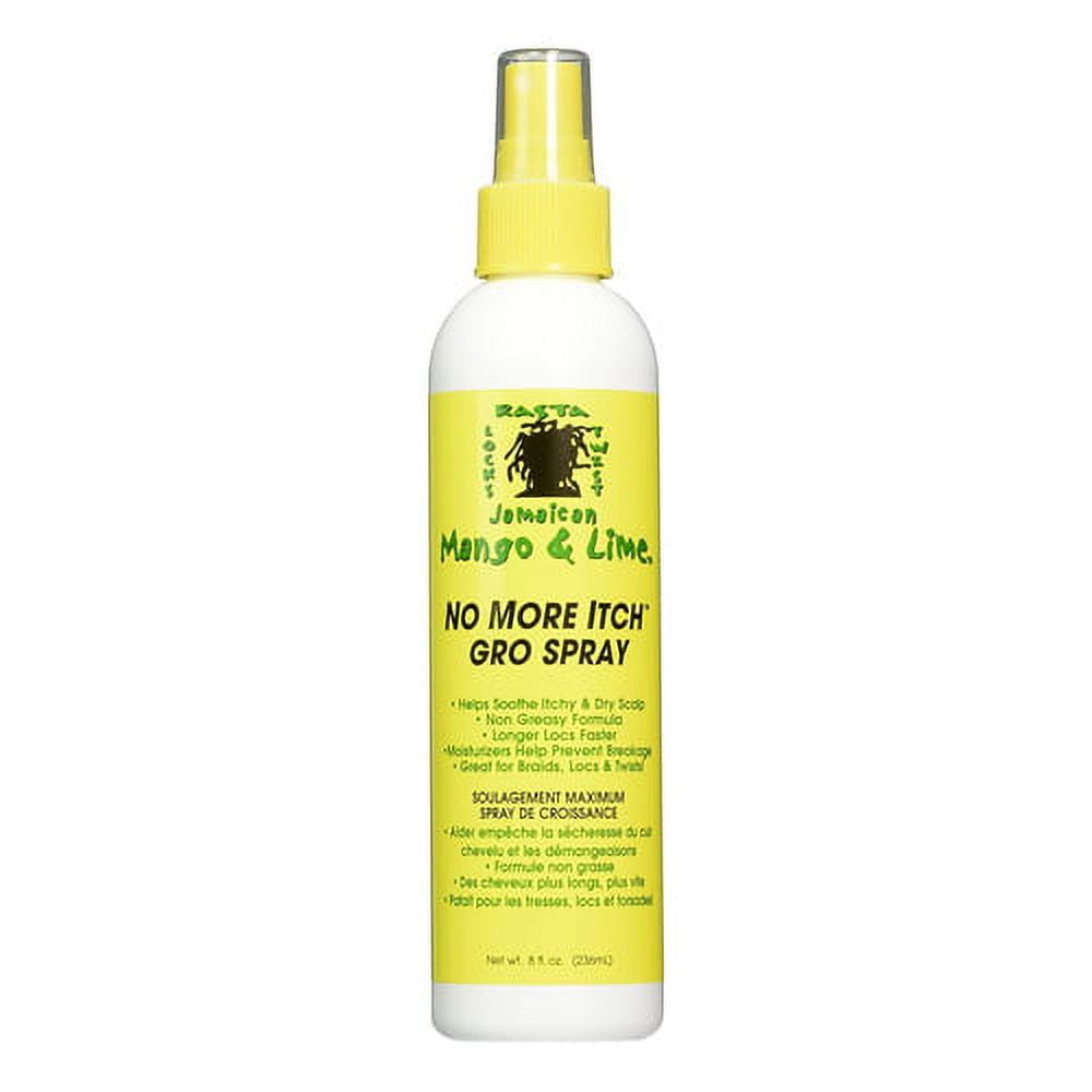 Jamaican Mango And Lime No More Itch Gro Hair Spray, 8 Oz - Walmart.com