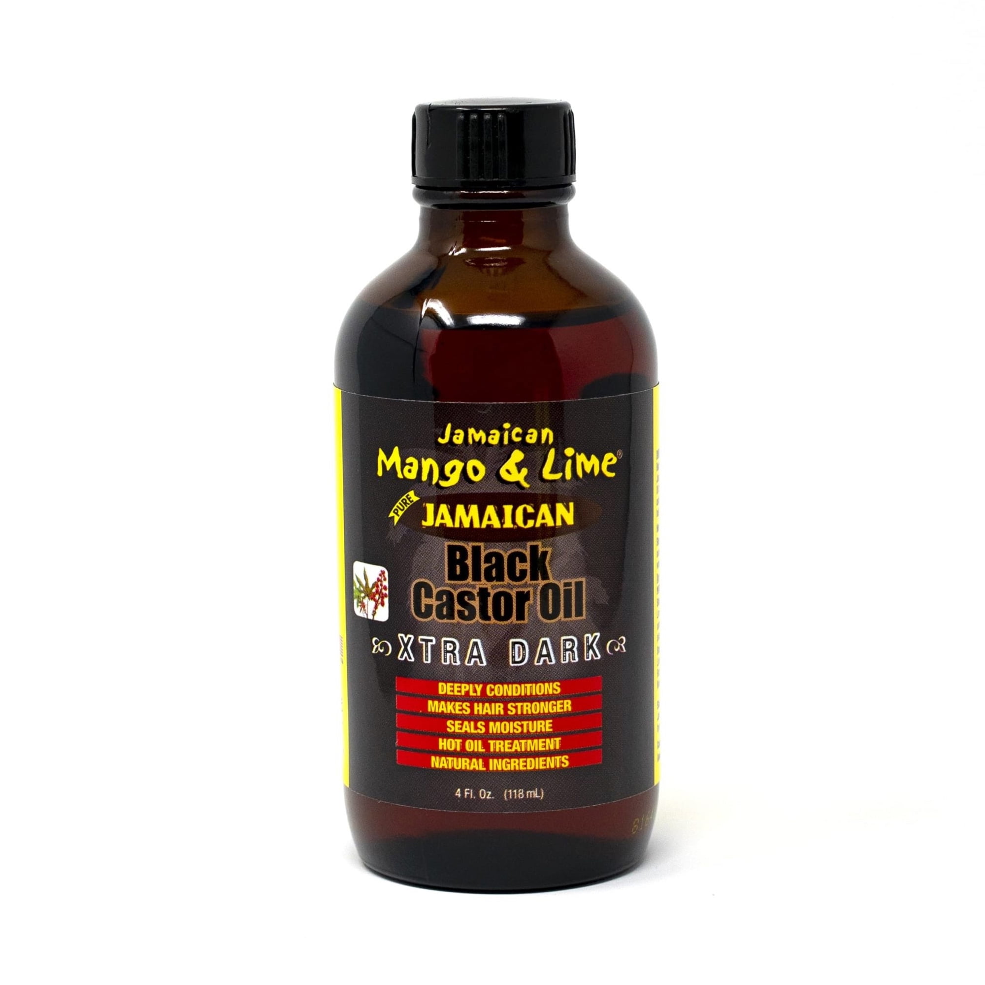 Jamaican Mango Lime Black Castor Oil, Xtra Dark, 4 oz - Walmart.com