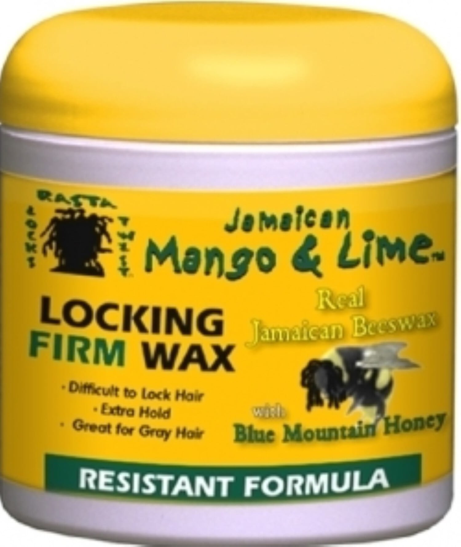 Jamaican Mango & Lime Locking Firm Wax Resistant Formula, 16 oz ...