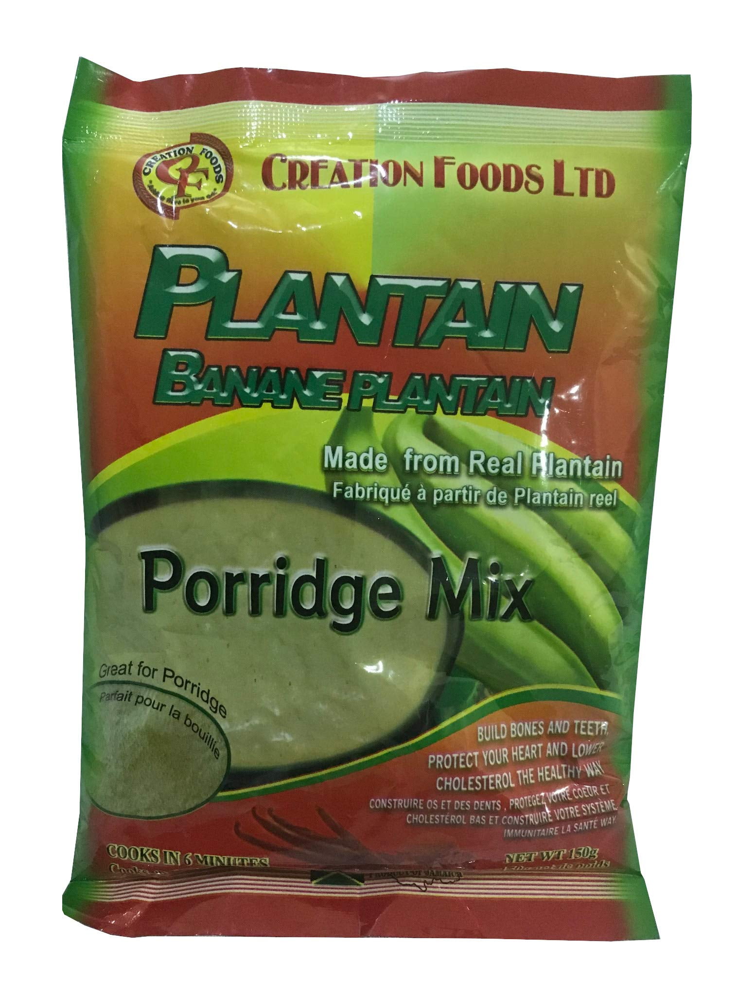 Jamaican Porridge Mix by RRF12 Creation Foods - Nutritional and ...