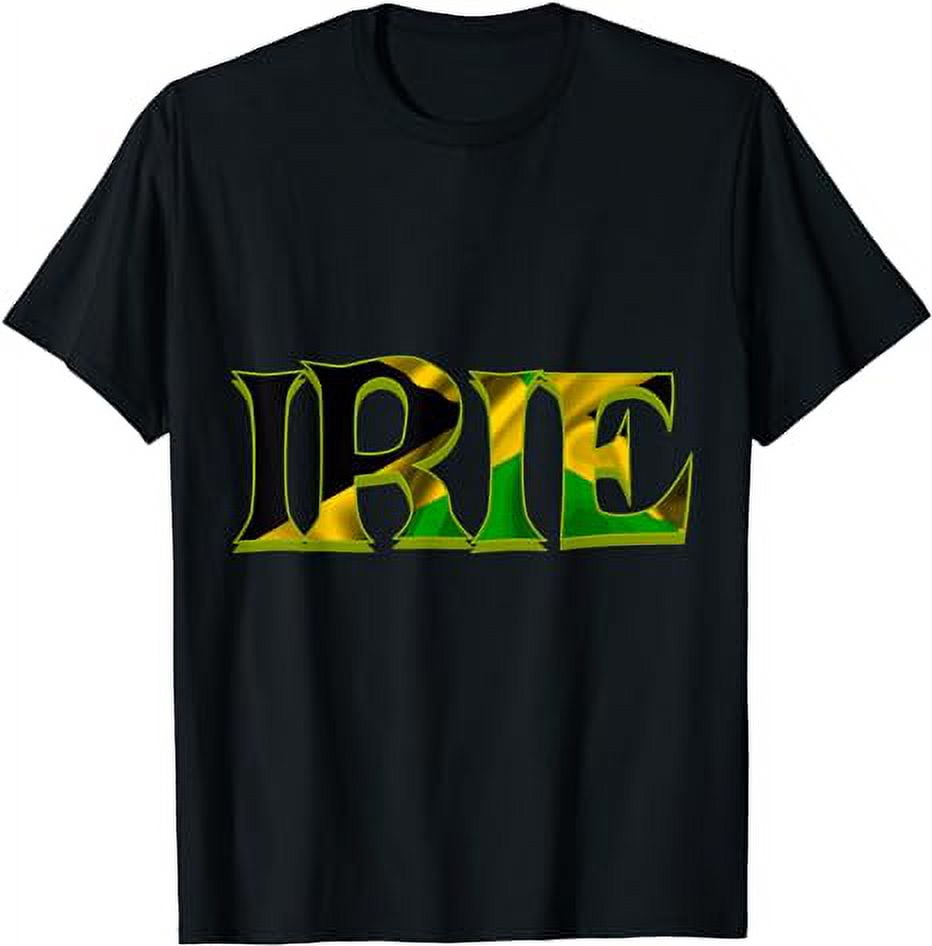 Jamaican Slang T Shirt 'Irie' | Rasta Reggae Jamaican Slang T-Shirt ...