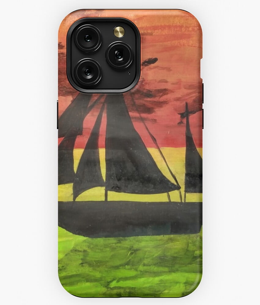 Jamaican Sunset Sailing Vacation G2697 Phone Case for iPhone17 16 15 14 ...