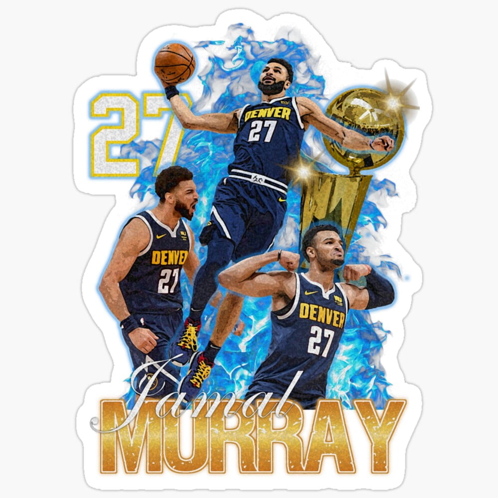 Jamal Murray Bootleg Sticker Phone Decal Water Bottle Stickers Car ...