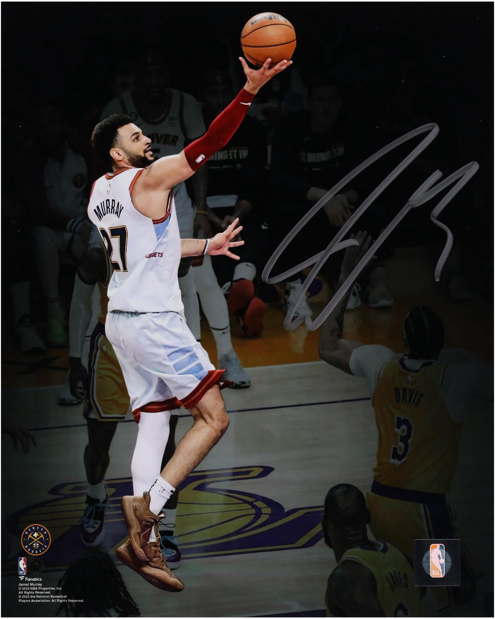 Jamal Murray Denver Nuggets Autographed 8" x 10" 2023 Western ...
