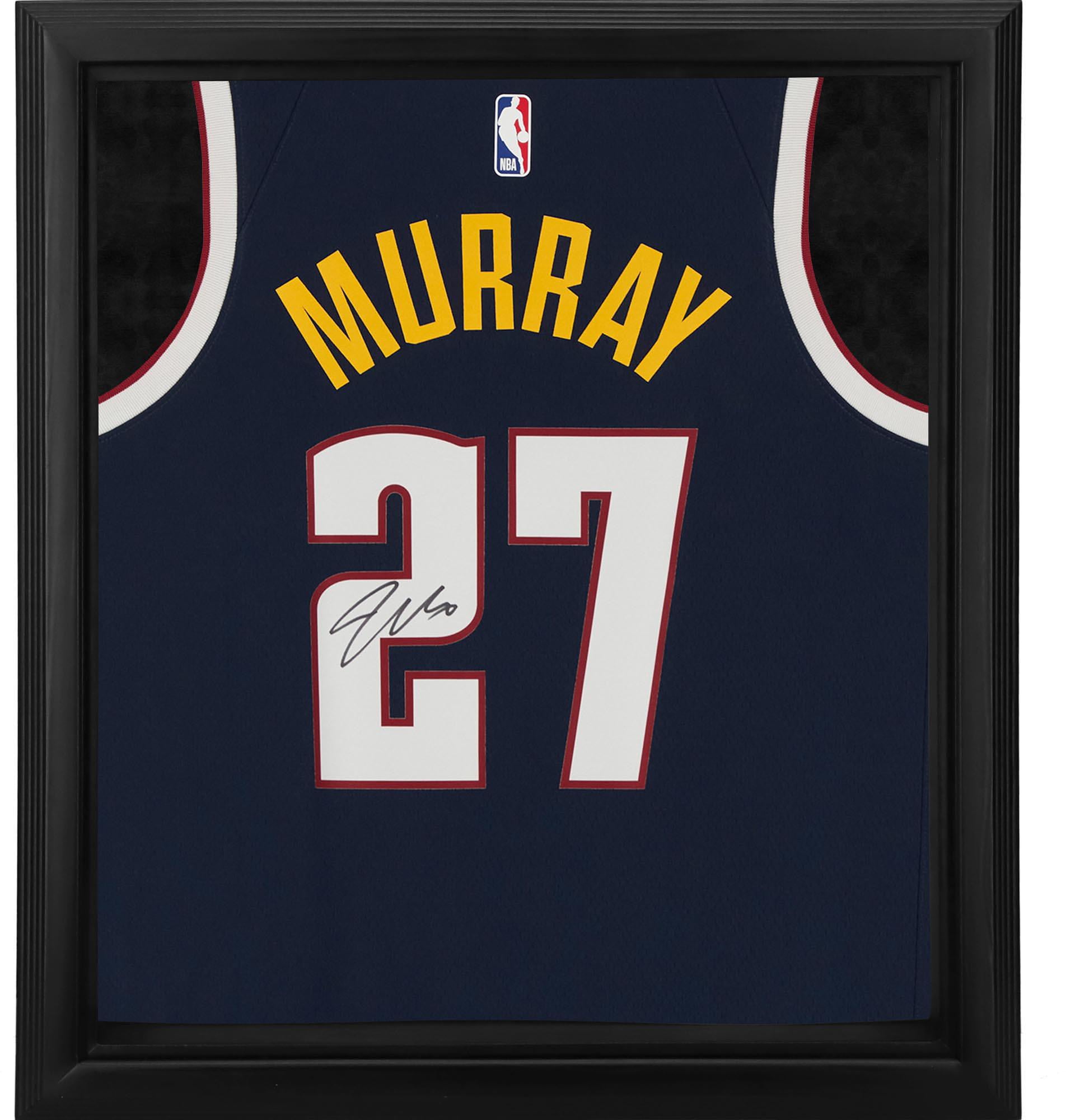 Jamal Murray Denver Nuggets Autographed Framed Navy Nike 2021 Icon ...