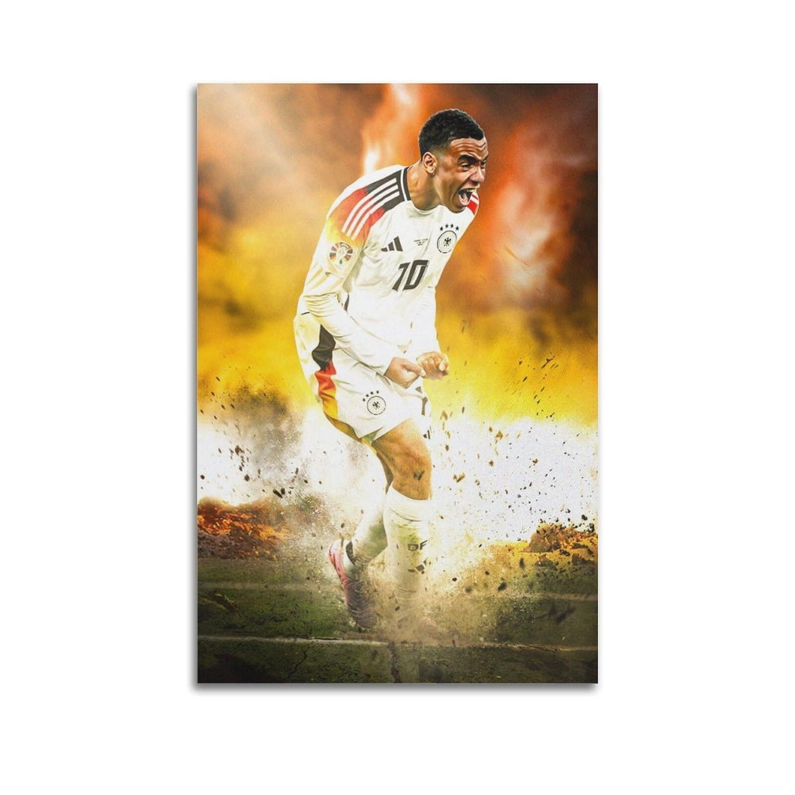 Jamal Musiala Athletes Poster Poster Album Cover Posters for Bedroom ...