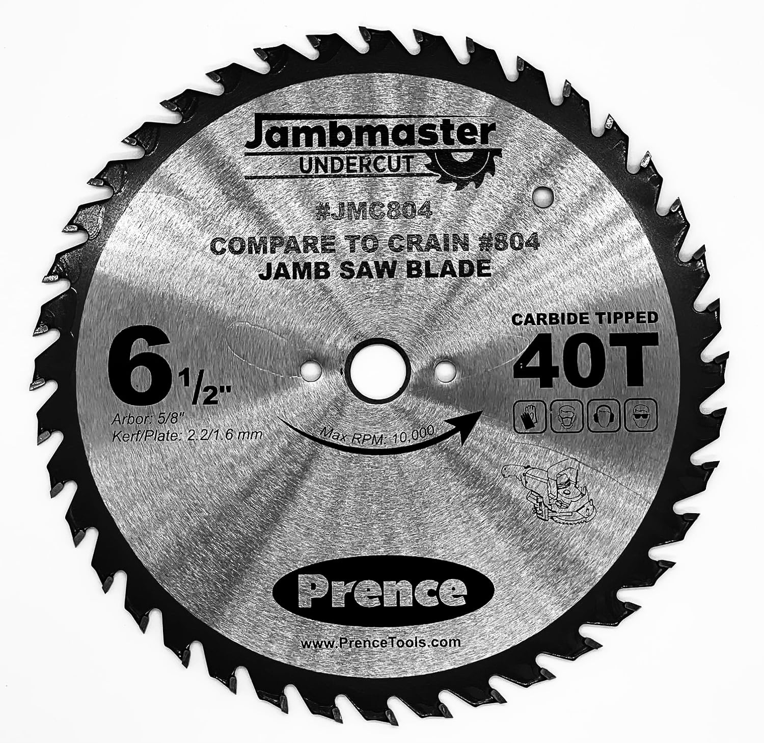 Jambmaster JMC804 Undercut Jamb Saw Blade Comparable to Crain 804 ...