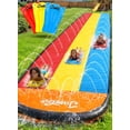 JAMBO 20ft Premium Triple Water Slide with 3 Body Boards - Walmart.com