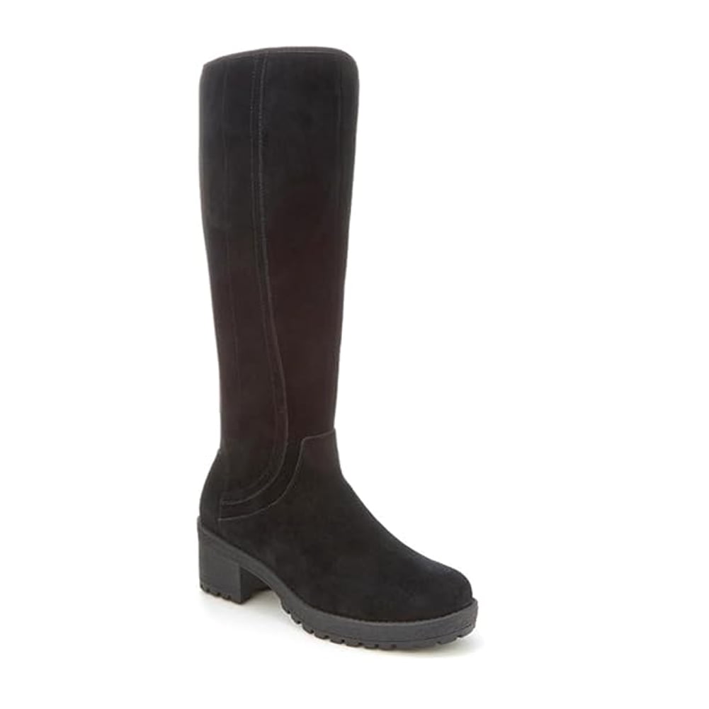 Jambu Women's Doyle Boot Black Suede 7 - Walmart.com