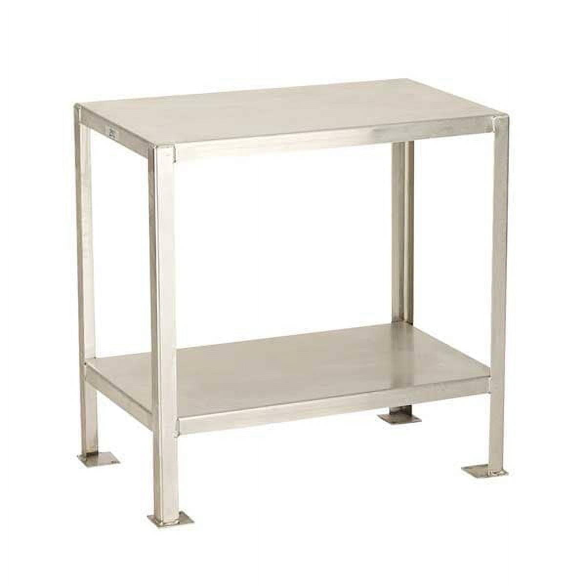 Jamco Fixed Work Table,SS,30" W,18" D XW130 - Walmart.com