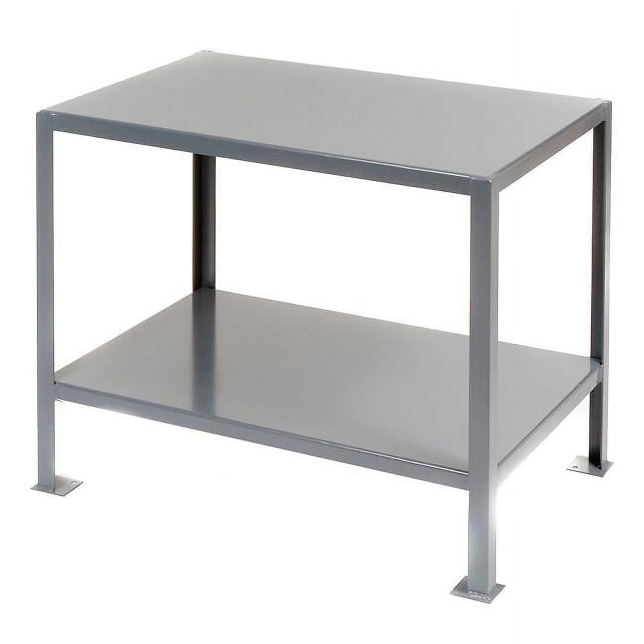 Jamco Products 502171 Stationary Machine Table with 2 Shelves - Steel ...