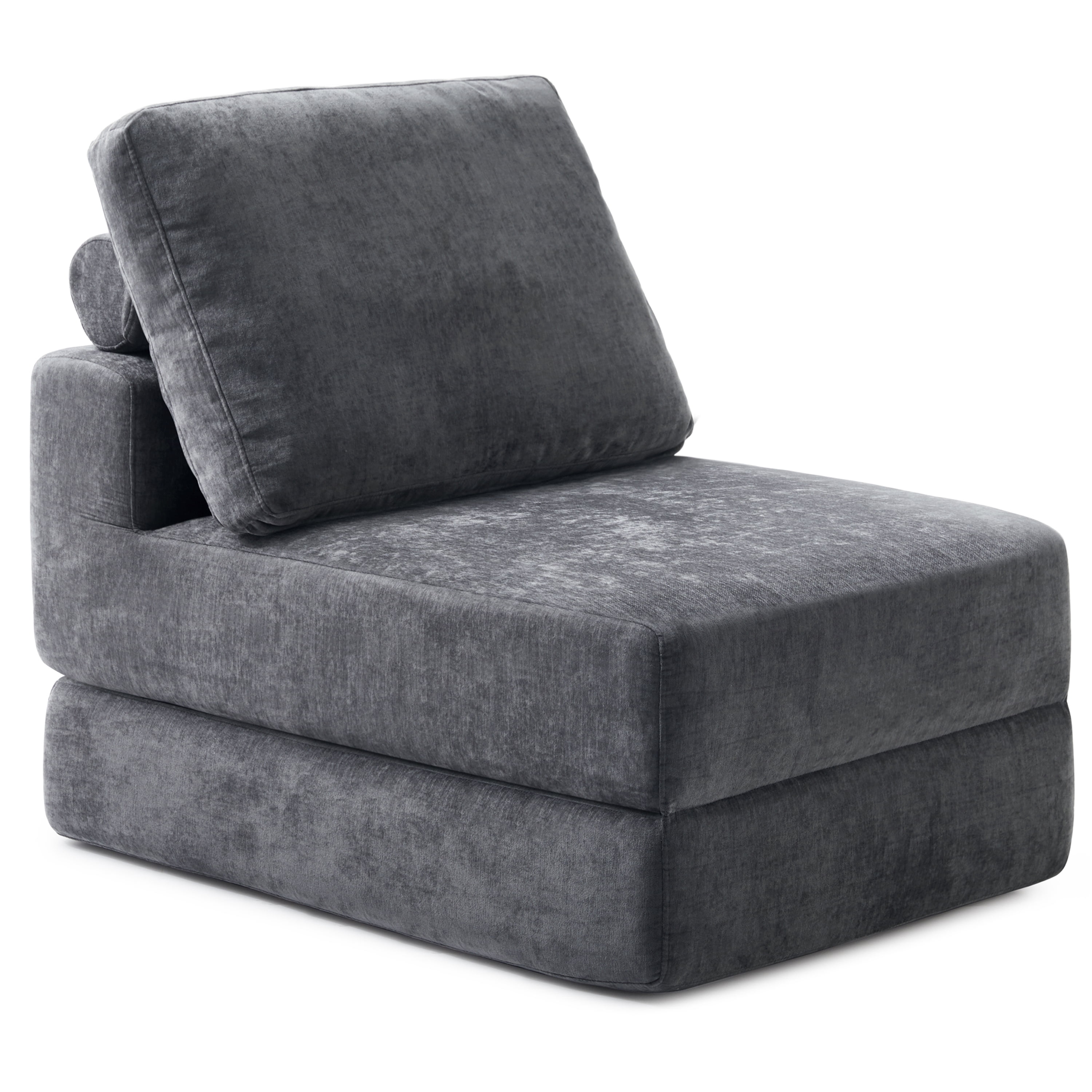 Jamdok Convertible Folding Sofa Bed with Pillow,Supportive Armless ...