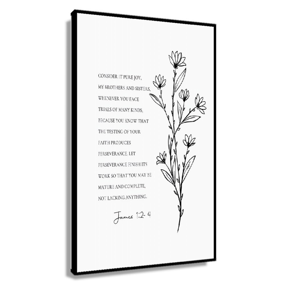 James 1 2-4, Consider It Pure Joy, My Brothers and Sisters, Christian ...