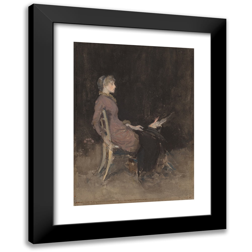 James Abbott McNeill Whistler 18x24 Black Modern Framed Museum Art ...