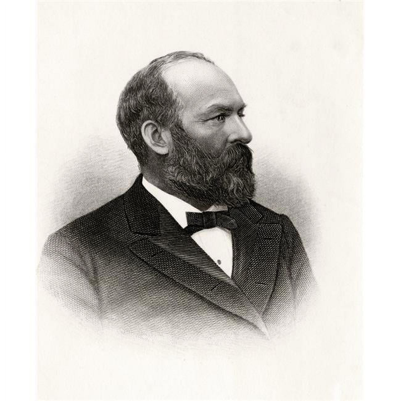 James Abram Garfield 1831 to 1881 20th President of the United States ...