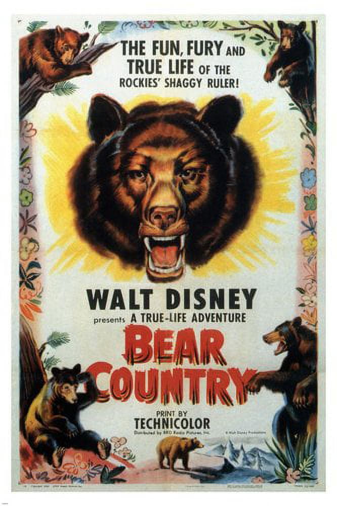 Disney Bears Movie Poster