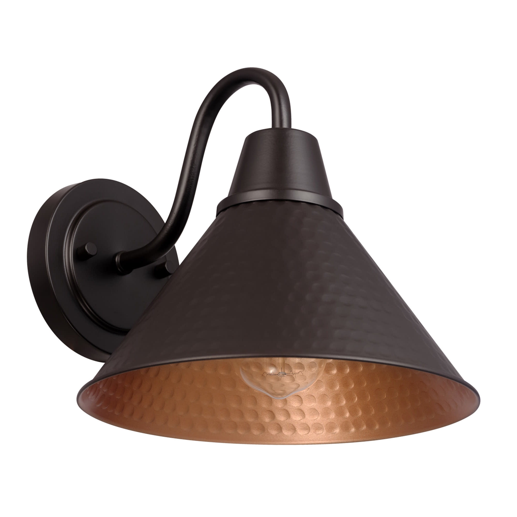 James Allan Gws13476 Montford 1 Light 9" Tall Outdoor Wall Sconce ...