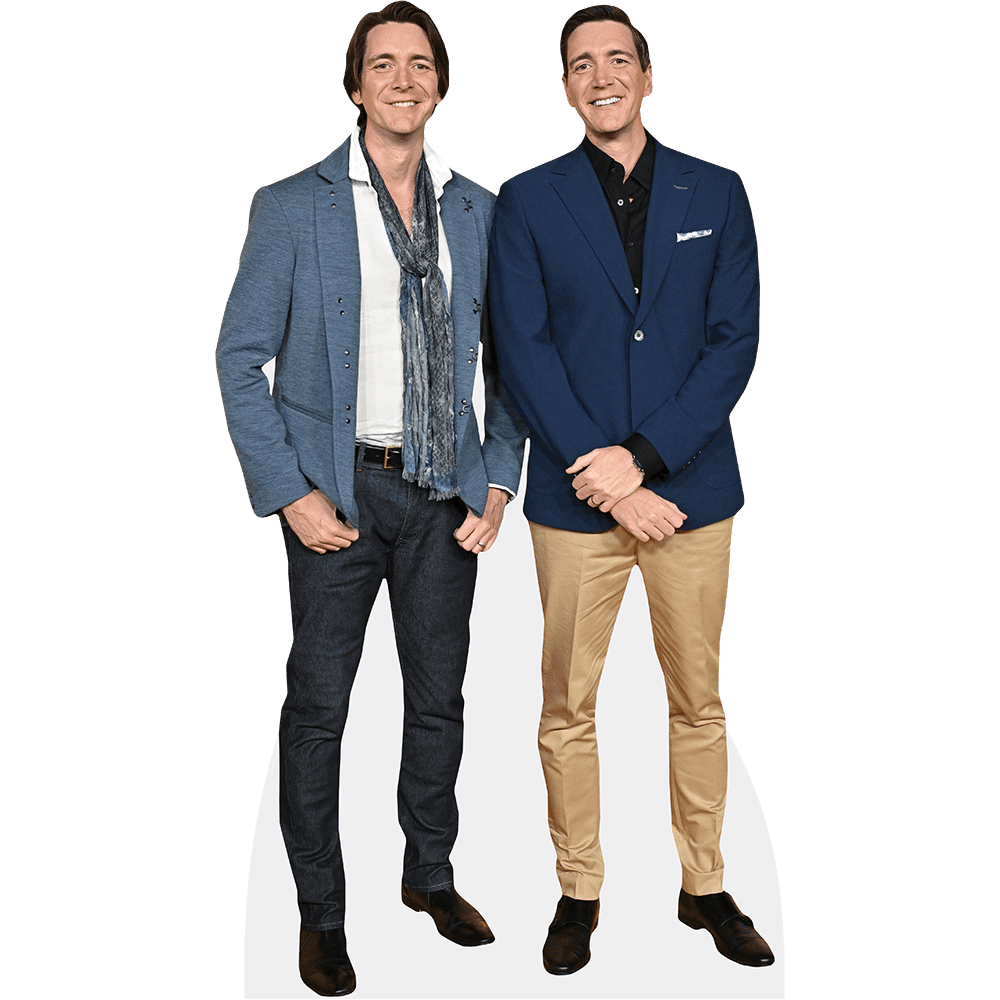 James And Oliver Phelps (Duo 2) Mini Celebrity Cutout - Walmart.com