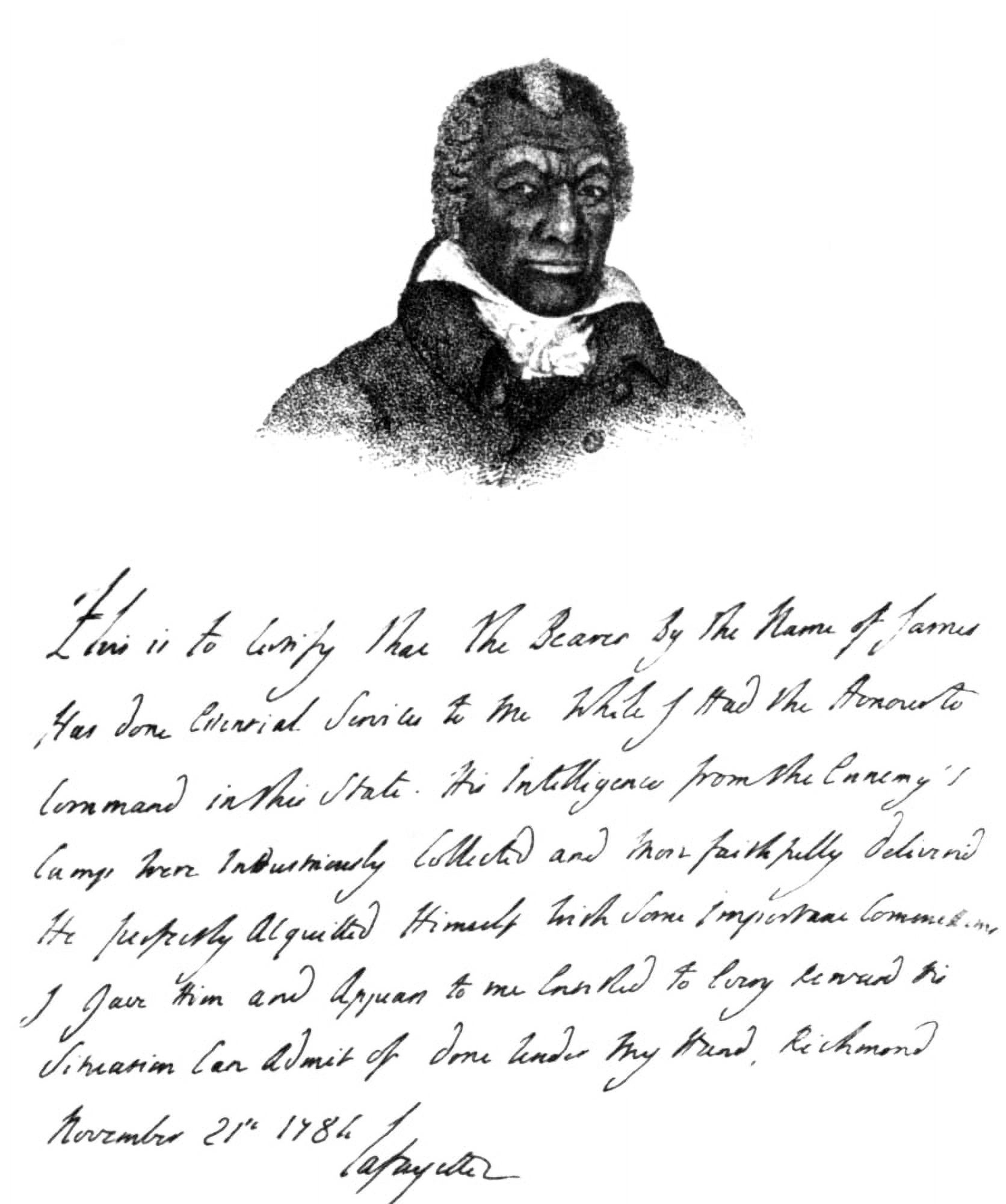 James Armistead Lafayette N(1776-1824). American Revolutionary War Spy ...