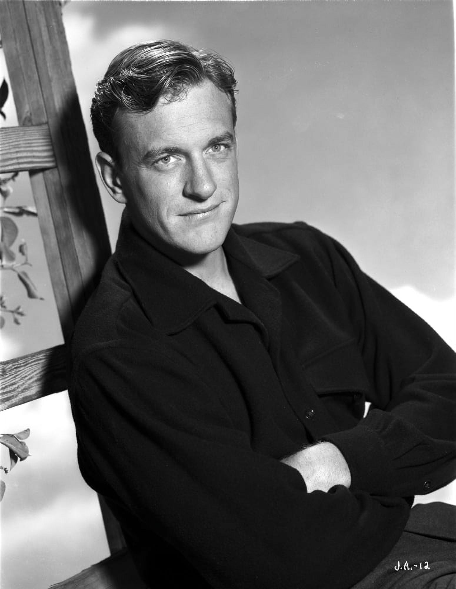 James Arness sitting in front of a window Photo Print (8 x 10 ...