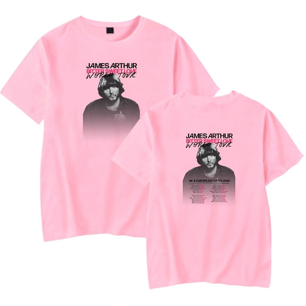 James Arthur Merch T-shirt With Fashionable Printing, Comfortable Short ...