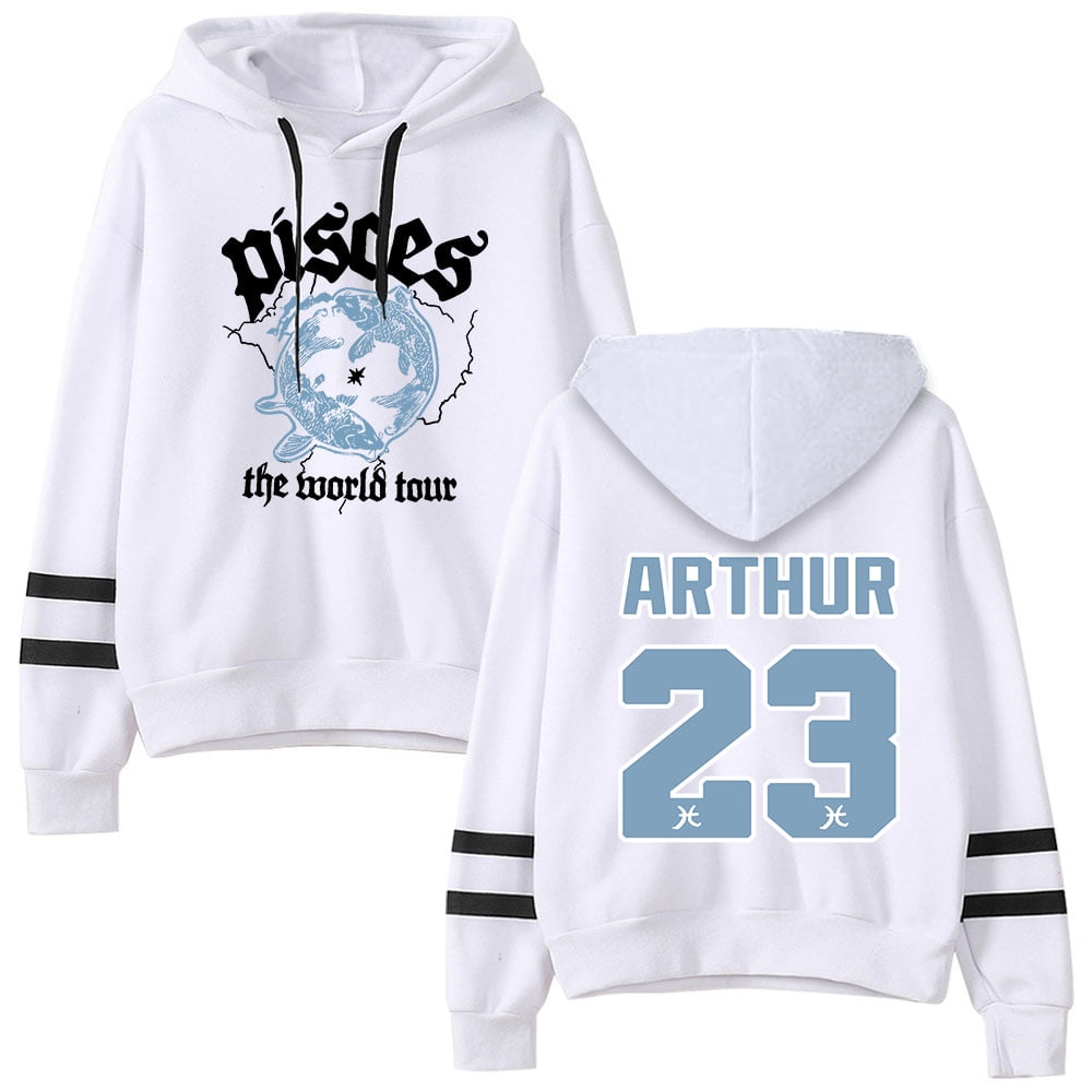 James Arthur merch Pisces World Tour Hockey hooded drawstring ...