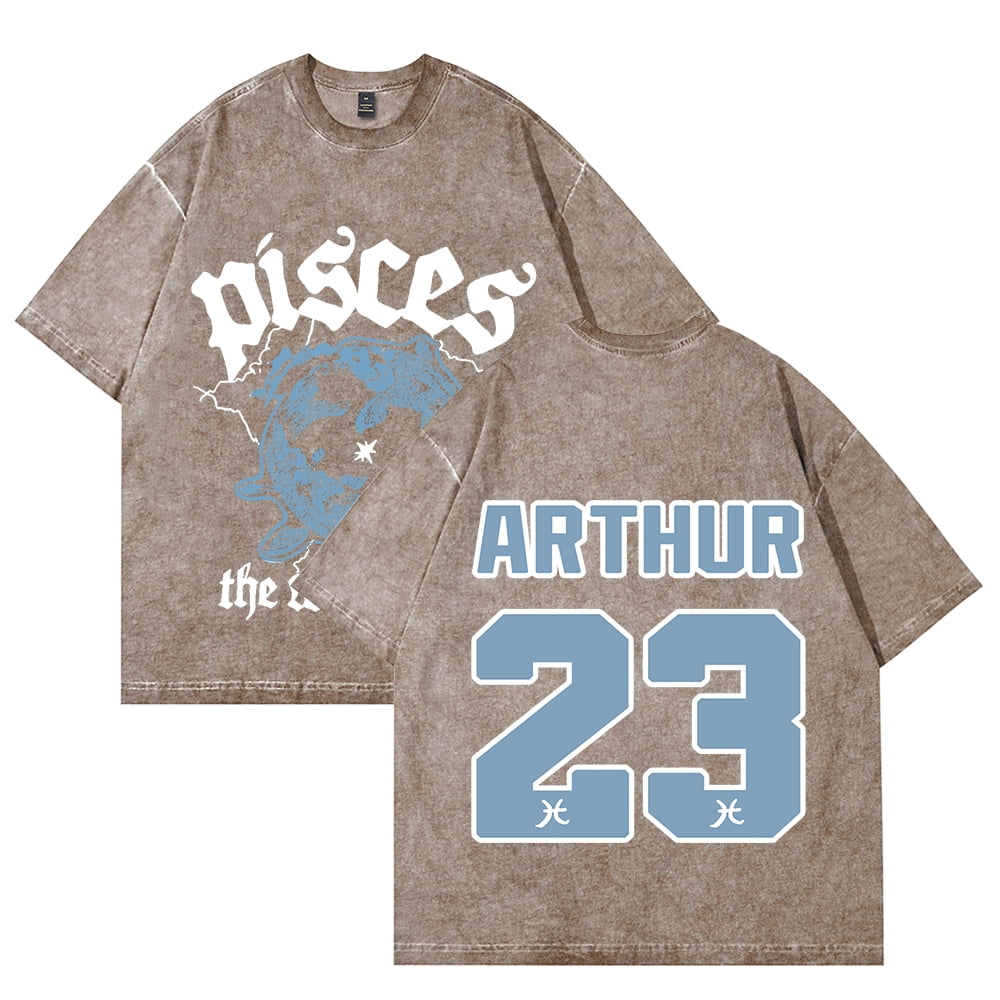 James Arthur merch Pisces World Tour Hockey shirt crewneck short sleeve ...