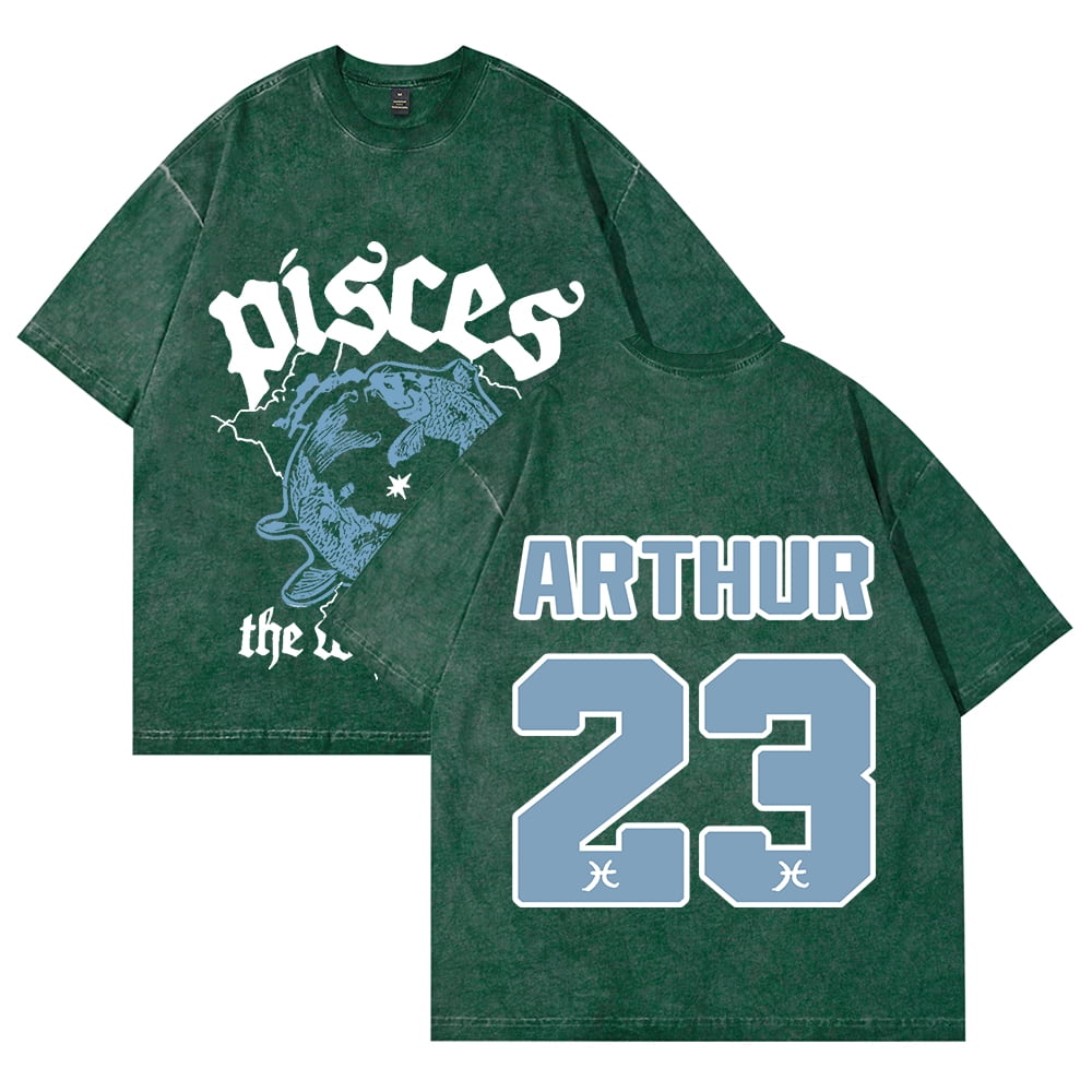 James Arthur merch Pisces World Tour Hockey shirt crewneck short sleeve ...