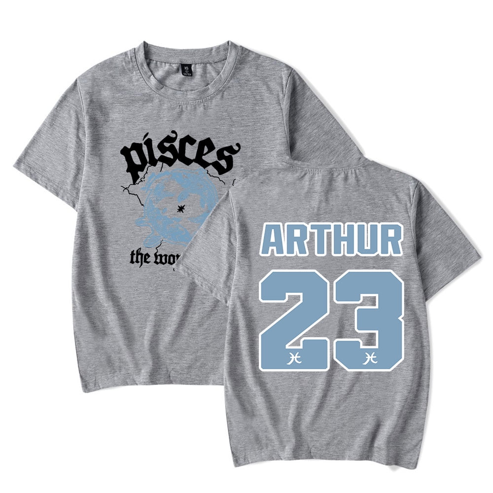 James Arthur merch Pisces World Tour Hockey tshirt crewneck short ...