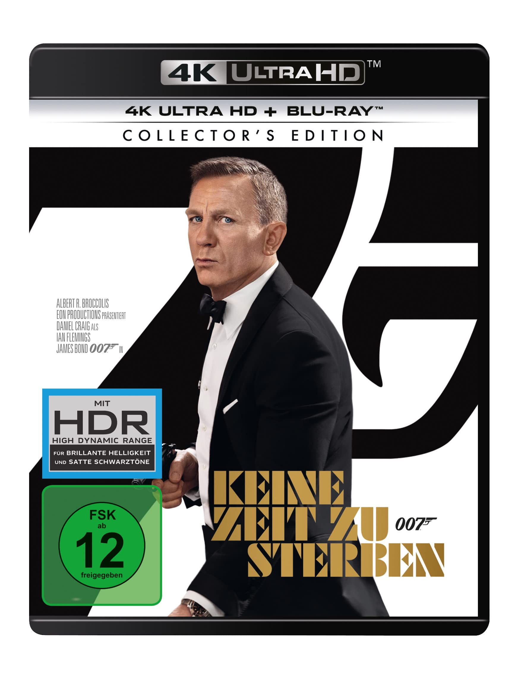James Bond 007: Keine Zeit zu sterben (4K Ultra-HD + Blu-ray) (4K Ultra ...
