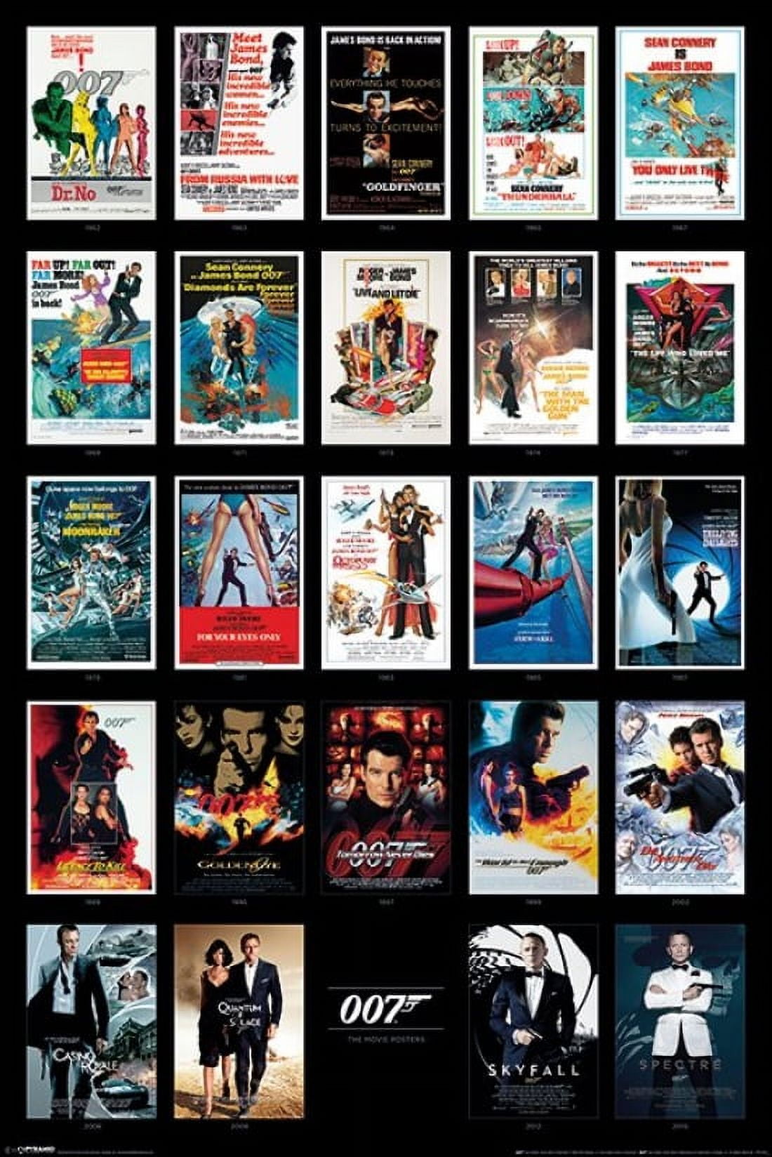 James Bond - 24 Movie Posters Poster (24 x 36) - Walmart.com