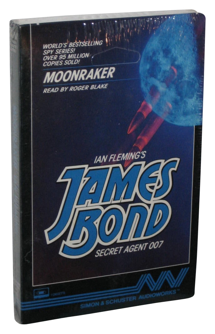 James Bond Moonraker (1987) Audio Cassette Tape Box Set - Walmart.com