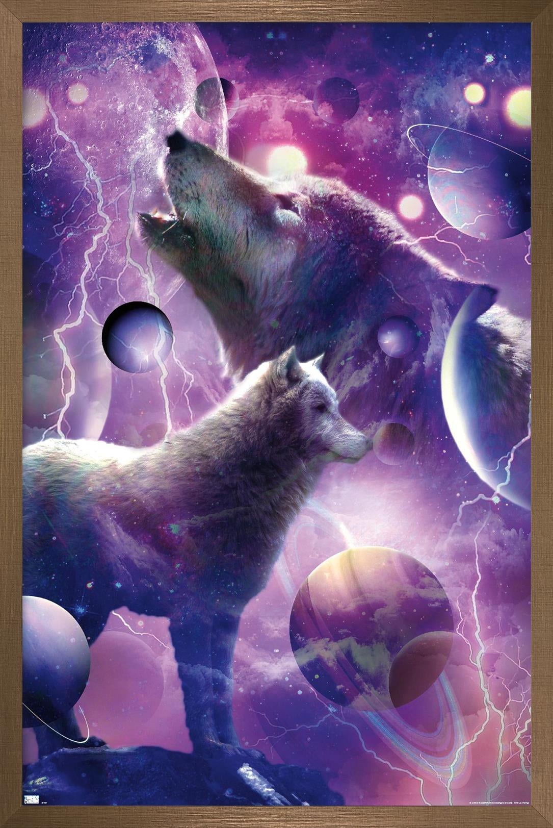 James Booker - Space Wolves Howling Wall Poster, 14.725" x 22.375 ...