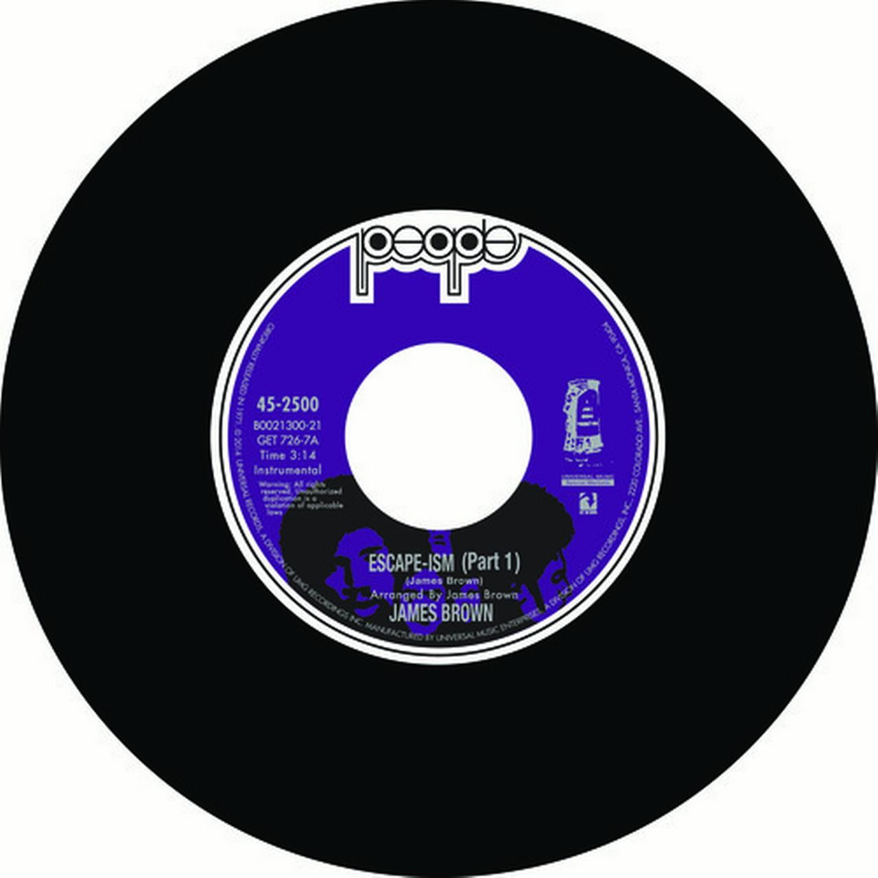 James Brown - Escape-Ism PTS. 1 & 2 - Music & Performance - Vinyl [7-Inch] - Walmart.com