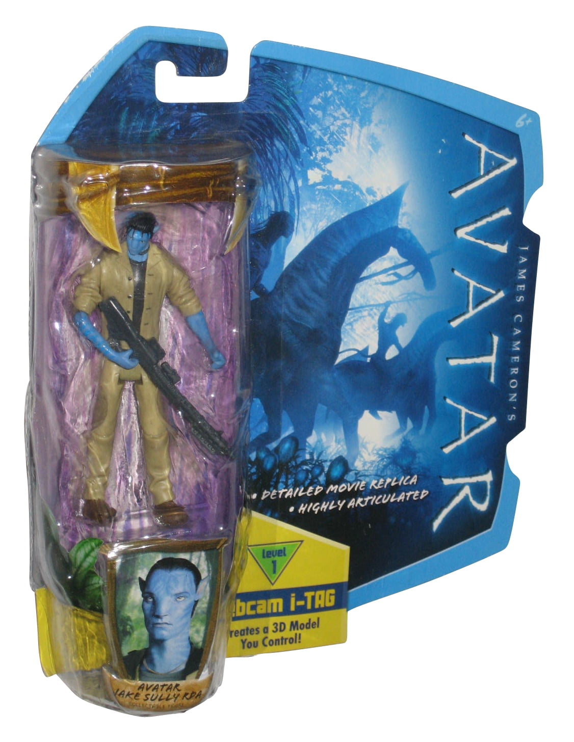 James Cameron's Avatar Jake Sully RDA (2009) Mattel Collectible Action ...