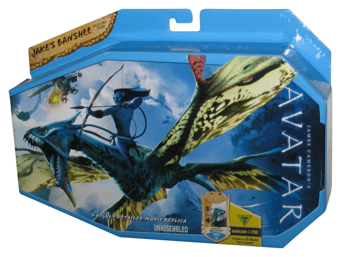 James Cameron's Avatar Jake's Banshee Collectible (2009) Mattel Figure ...