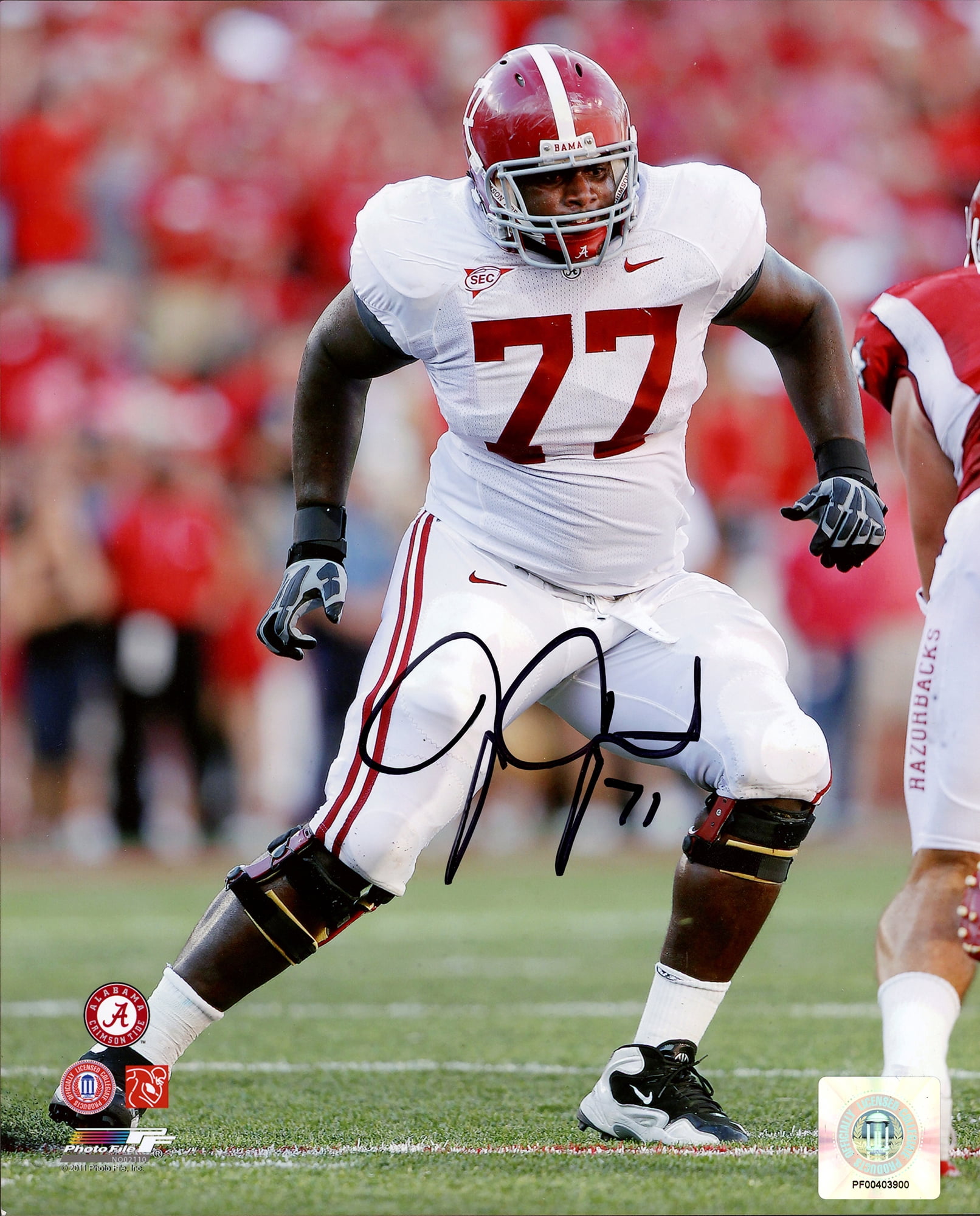 James Carpenter Autographed 102 Count Lot of 8x10 Photos Alabama ...