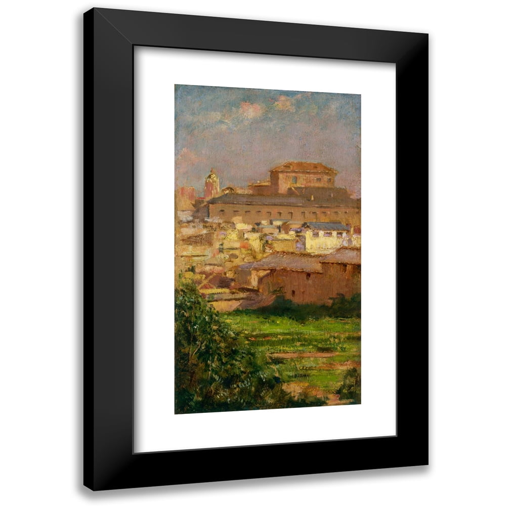 James Carroll Beckwith 10x14 Black Modern Framed Museum Art Print ...