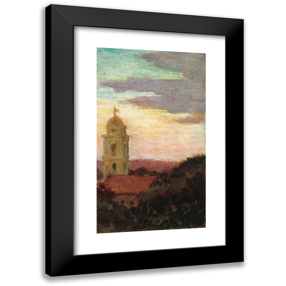 James Carroll Beckwith 10x14 Black Modern Framed Museum Art Print ...