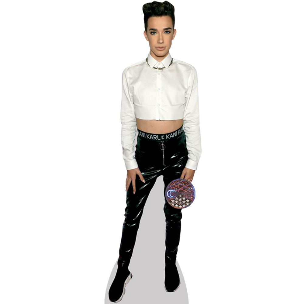 James Charles White Top Lifesize Cardboard Cutout Standee Walmart