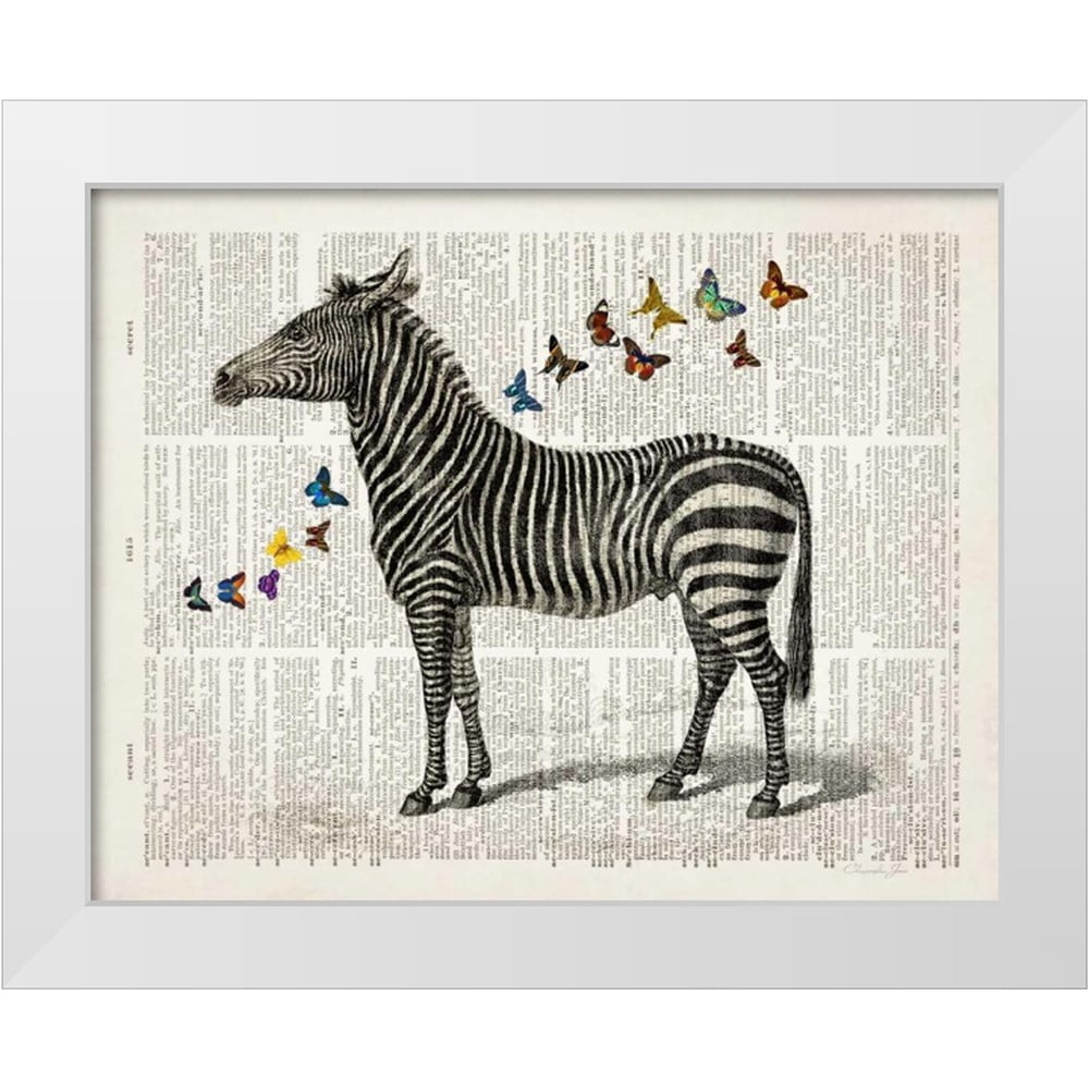 James, Christopher 14x12 White Modern Wood Framed Museum Art Print ...