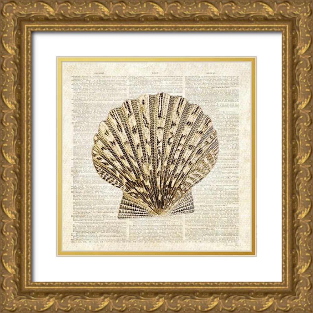 James, Christopher 20x20 Gold Ornate Wood Framed with Double Matting ...