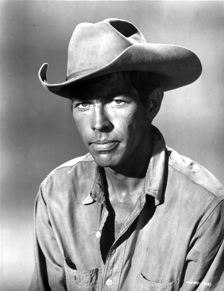 James Coburn wearing a cowboy hat Photo Print (24 x 30) - Walmart.com
