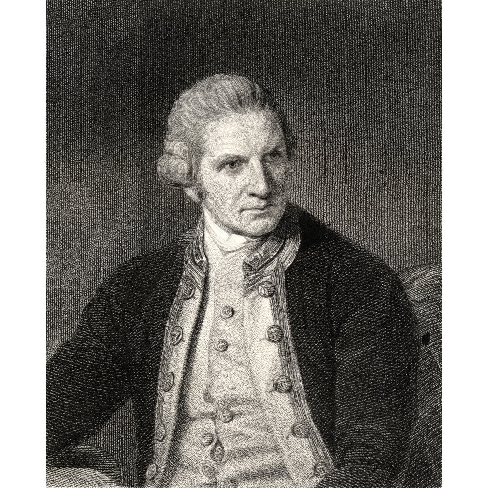 James Cook 1728-1779. British Naval Commander Navigator And Explorer ...