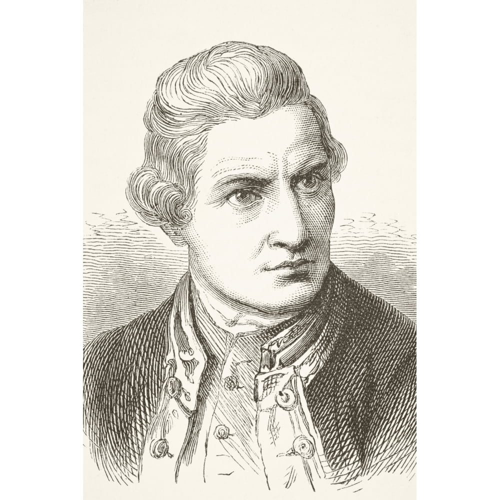 James Cook 1728 - 1779 British Naval Commander Navigator And Explorer ...