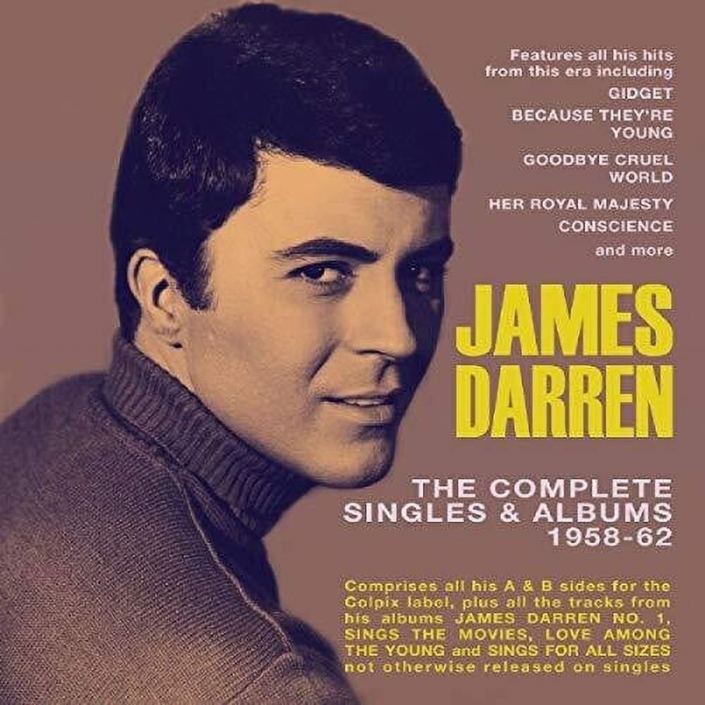 James Darren - Complete Singles & Albums 1958-62 - Music & Performance ...